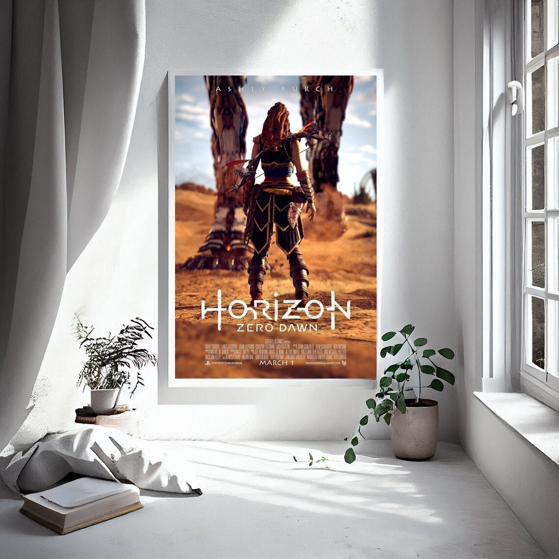 Horizon Zero Dawn Game Poster Canvas Poster Bedroom Art - Etsy