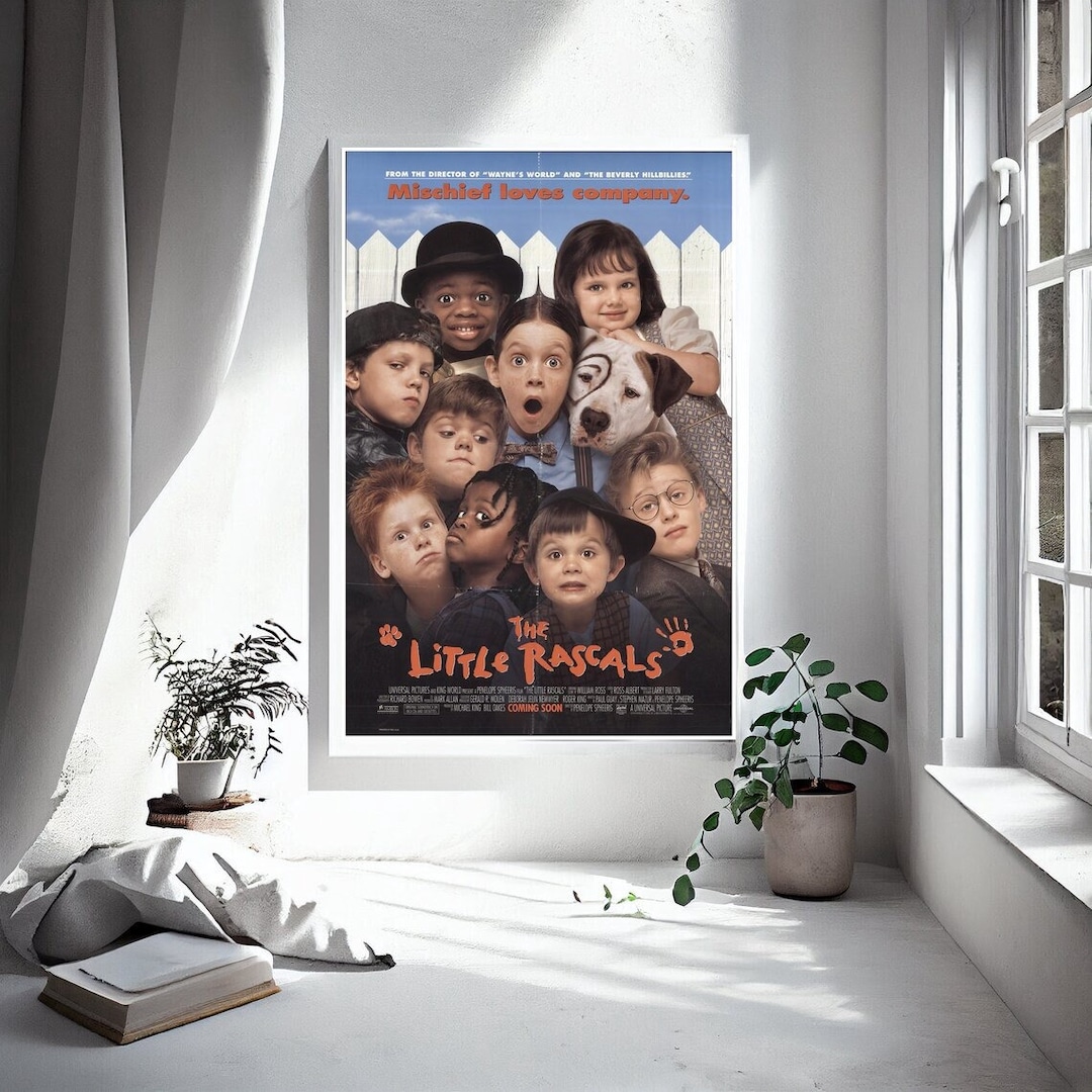 The Little Rascals 1994 Classic Movie Film Movie Poster Canvas Poster ...