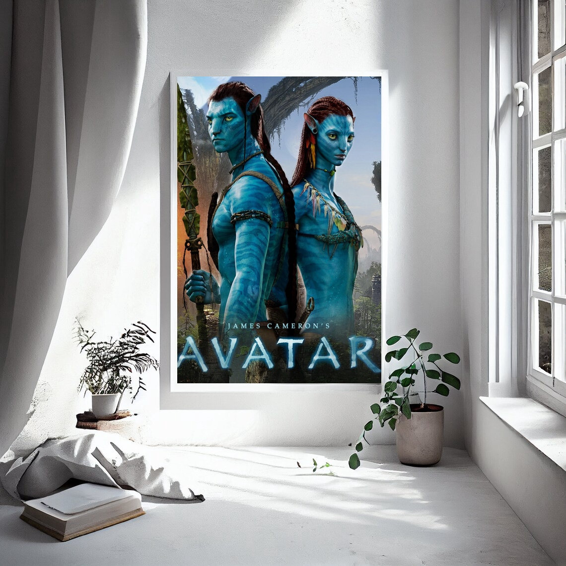 Avatar 2009 Movie Poster Canvas Poster Bedroom Art Without - Etsy