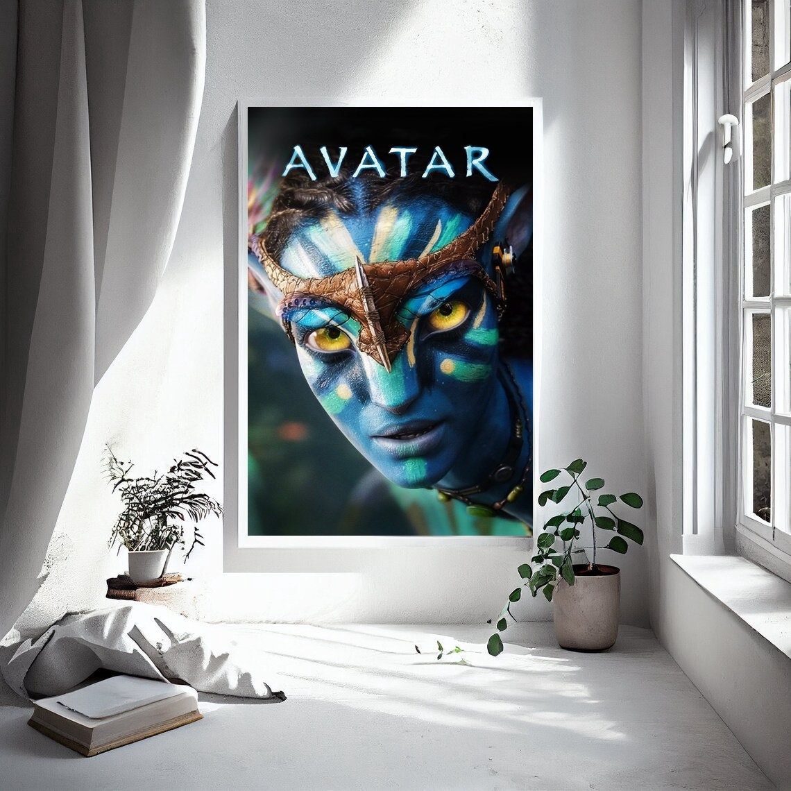 Avatar 2009 Movie Poster Canvas Poster Bedroom Art Without - Etsy