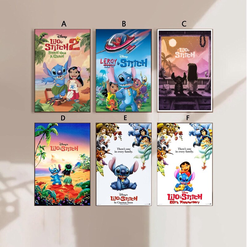 Stitch Poster - Etsy