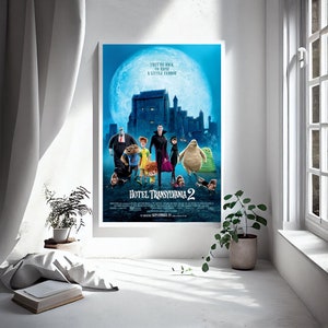 Hotel Transylvania Anime Movie Poster Canvas Poster Bedroom Art Without ...