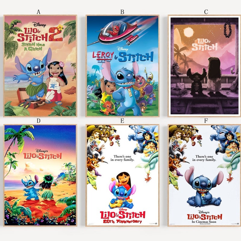 Stitch Poster - Etsy