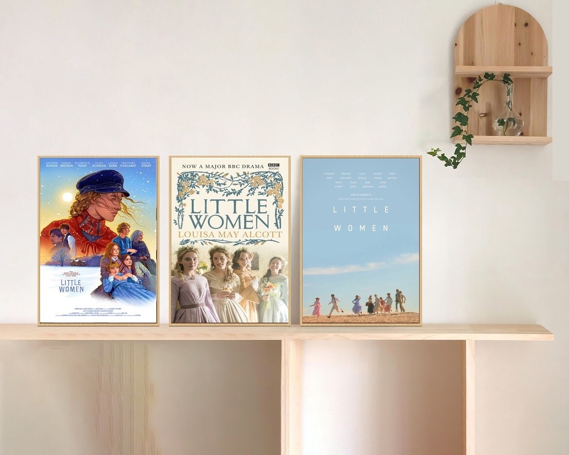 Little Women Movie Poster Canvas Poster Bedroom Art Without | Etsy