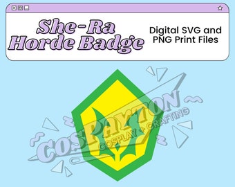She-ra and the Princesses of Power Inspired Prop Horde Badge for ...