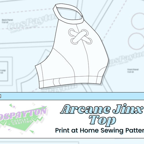 ARCANE JINX Trousers Print Pattern | Etsy