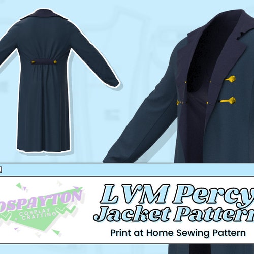 Percy Jacket Cosplay Pattern Critical Role Inspired - Etsy