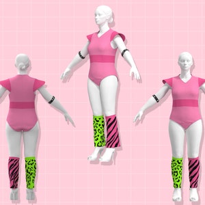 Glamrock Chica PDF Cosplay Pattern Security Breach Inspired - Etsy
