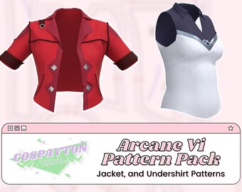 Arcane Vi Jacket Cosplay - Etsy