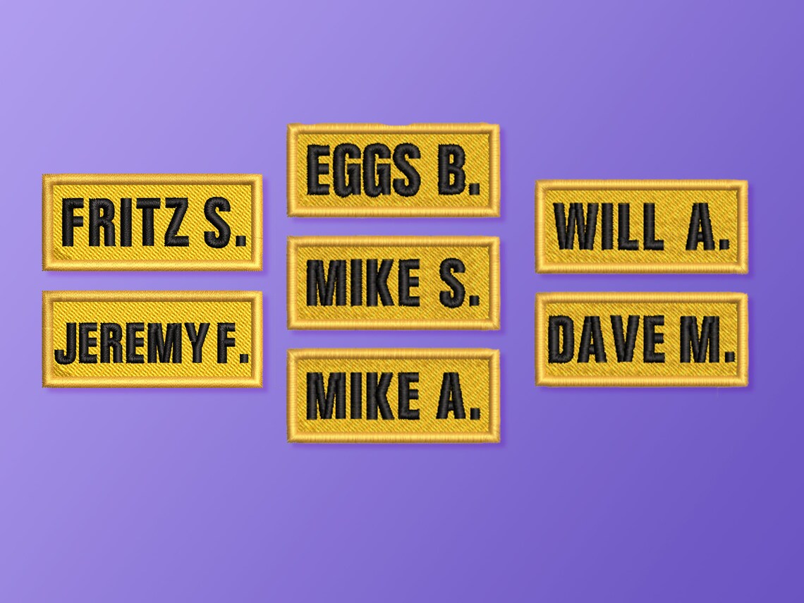 Security Guard Nametag Five Nights at Freddy's Inspired - Etsy