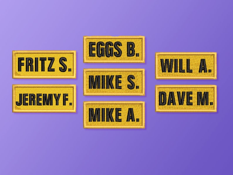 Security Guard Nametag Five Nights at Freddy's Inspired - Etsy