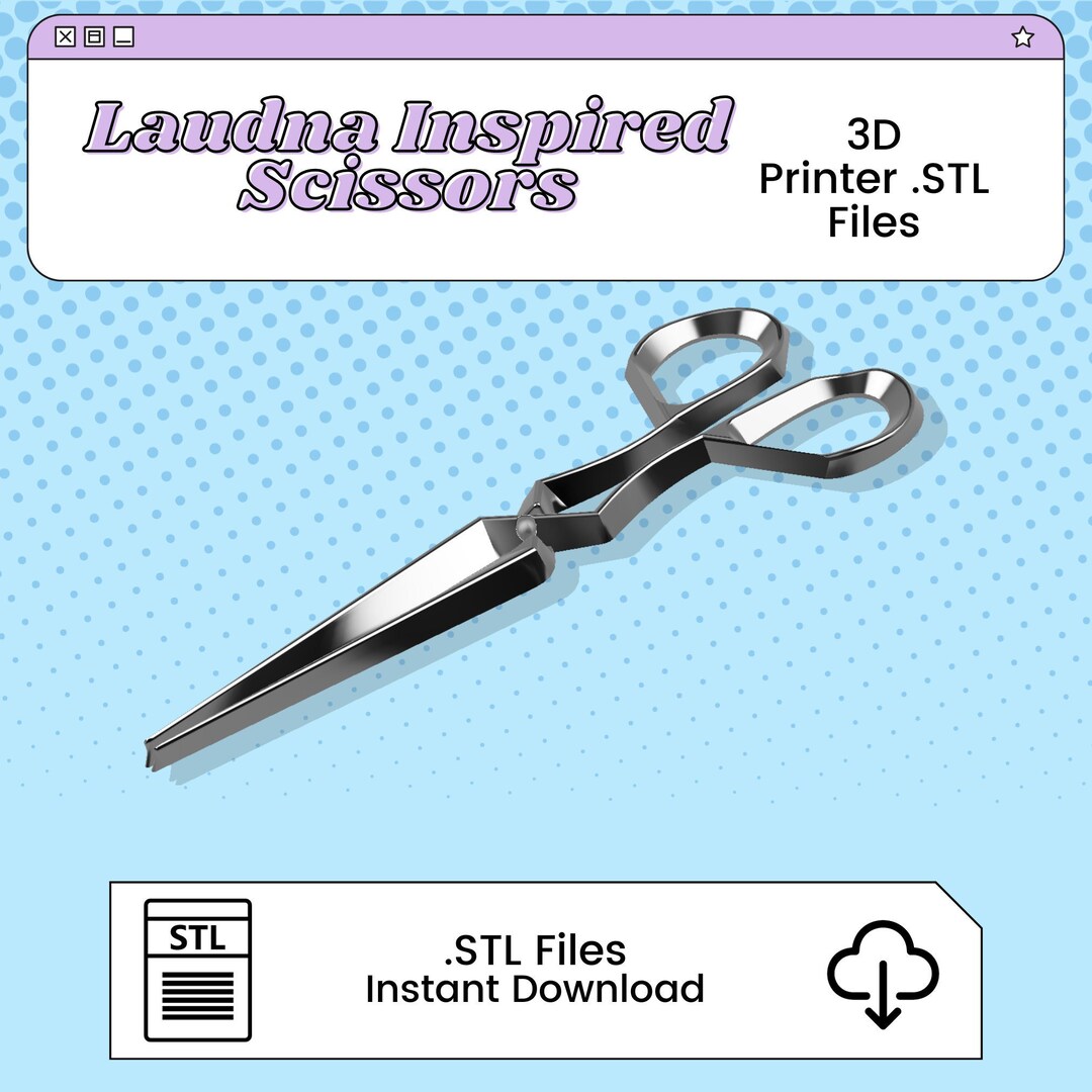 Laudna's Scissors 3D Print File Inspired by Critical Role | STL for ...