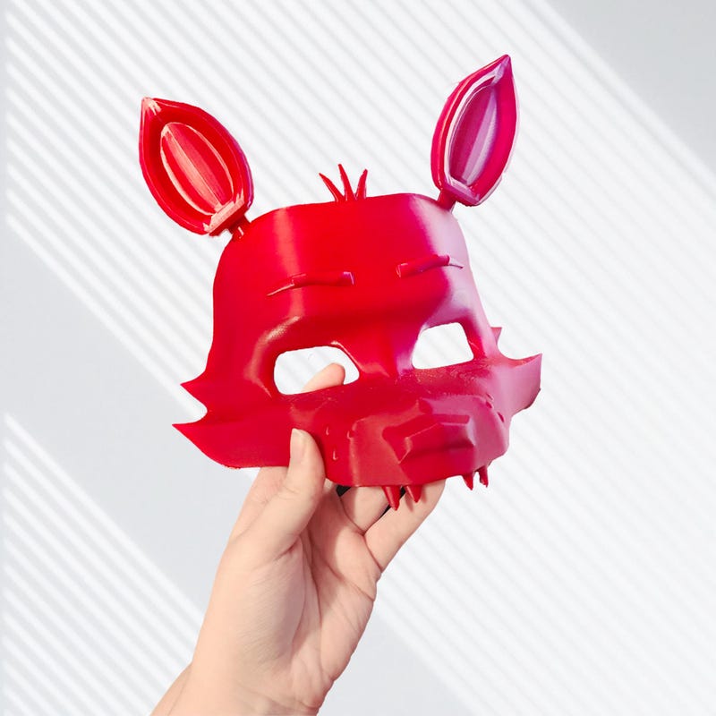 Five Nights at Freddy's Foxy Mask - Etsy
