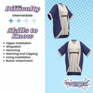Marcille Donato and Falin Touden Cosplay Sewing Pattern Pack Delicious ...