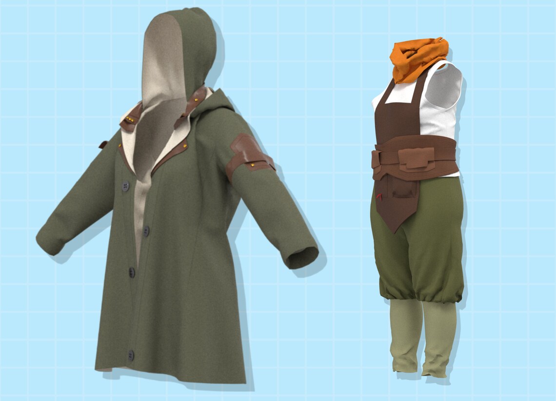 Ekko PDF Cosplay Pattern Bundle Arcane Inspired Printable - Etsy