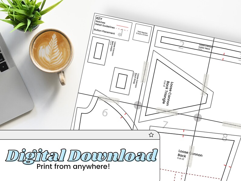 Ekko PDF Cosplay Pattern Bundle Arcane Inspired Printable - Etsy