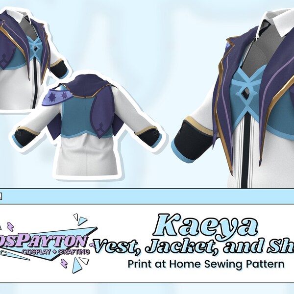Genshin Sewing Pattern - Etsy