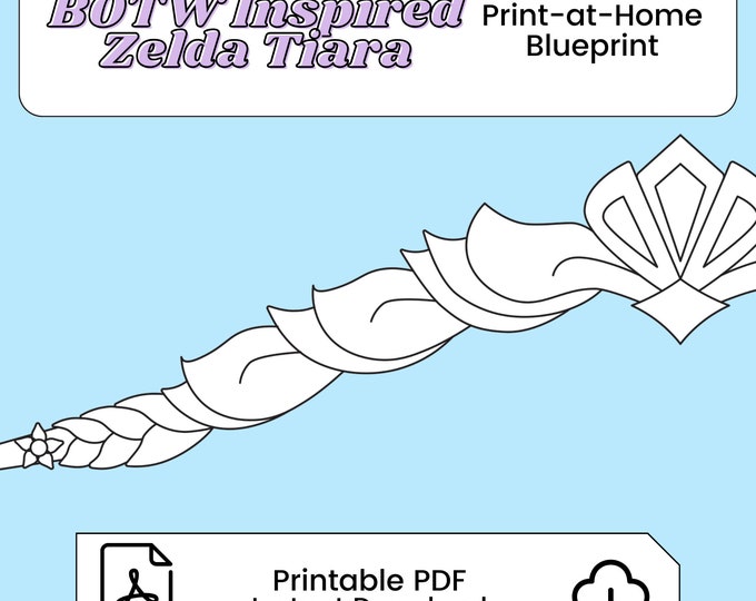 Gems for Princess Zelda Breath of the Wild Tiara, Resin - Etsy