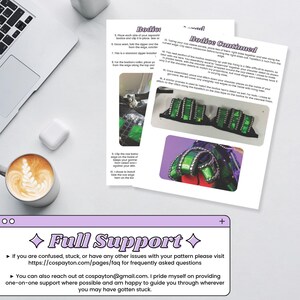 Ekko PDF Cosplay Pattern Bundle | Arcane Inspired Printable - Etsy