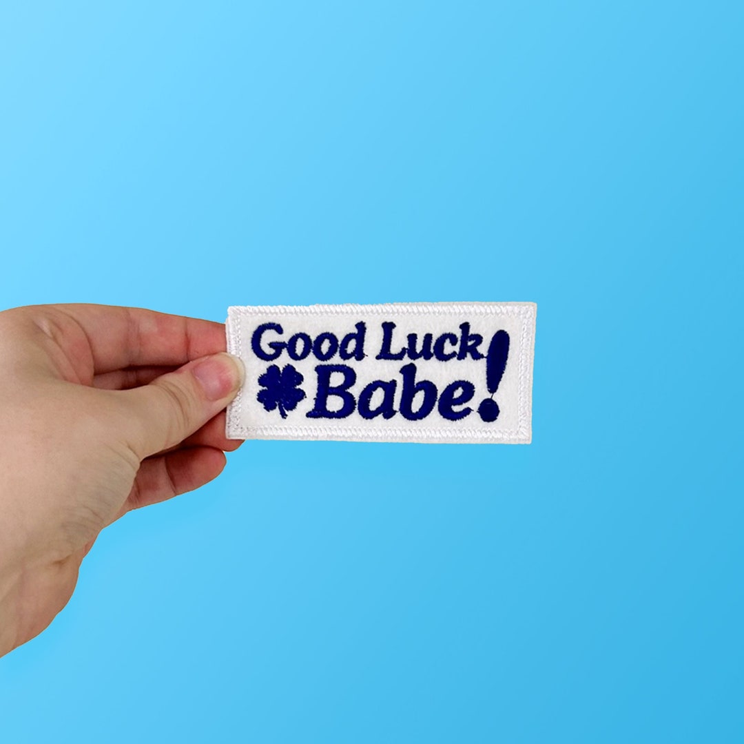 Good Luck Babe Embroidered Patch | Chappell Roan Inspired Merchandise ...