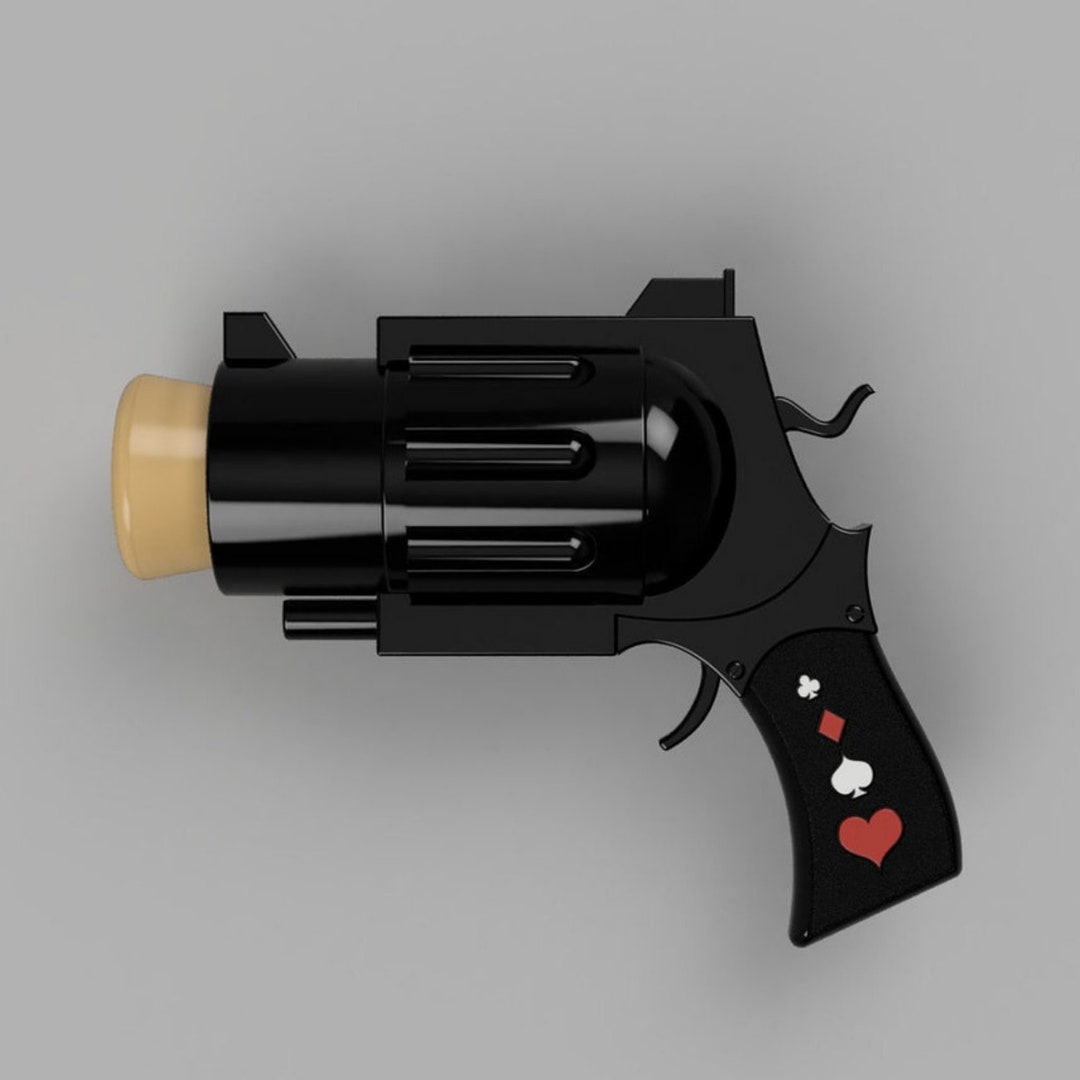 Harley Quinn Cork Gun 3D Printed Kit for Cosplay - Etsy