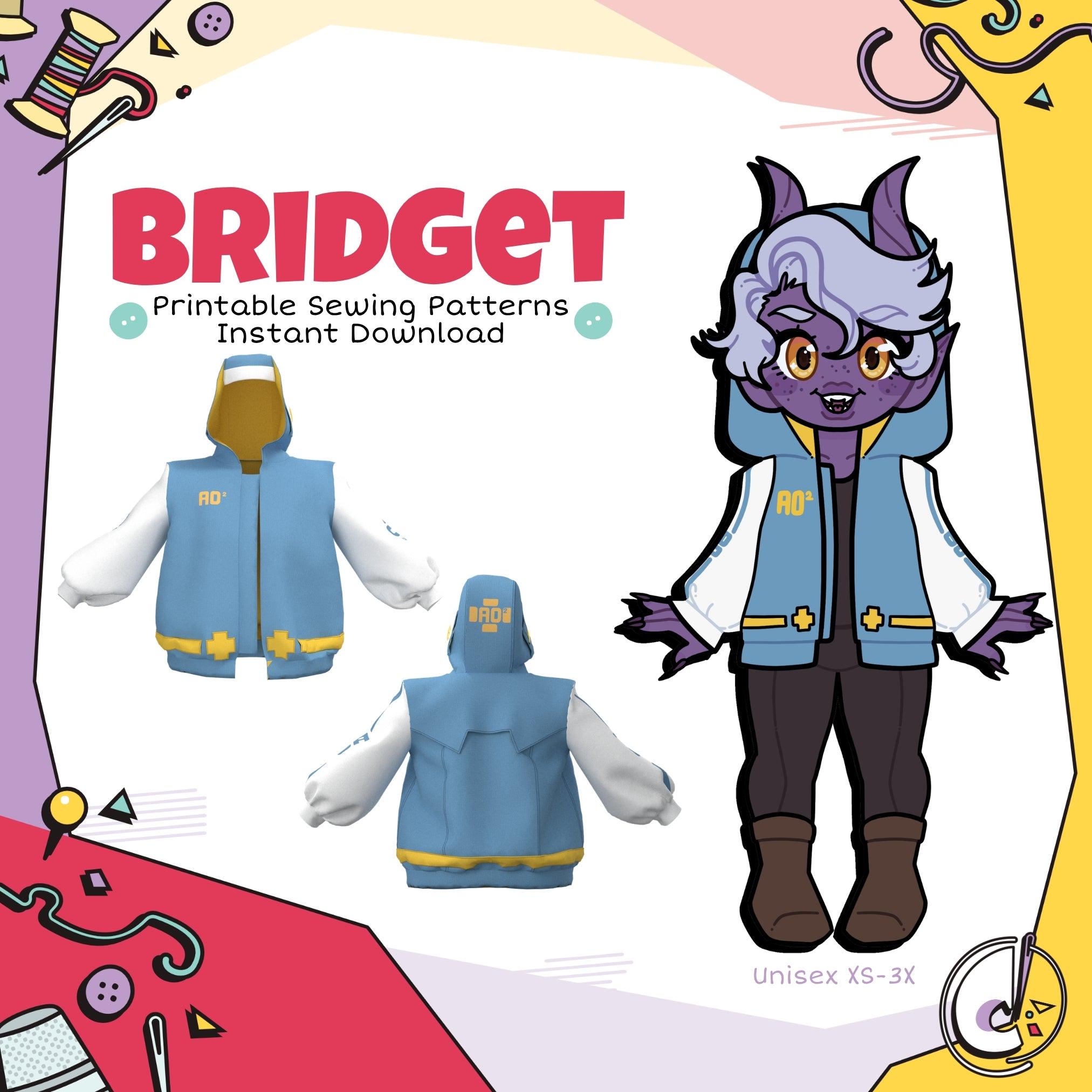 Bridget Jacket Cosplay Sewing Pattern (digital Download) - Etsy