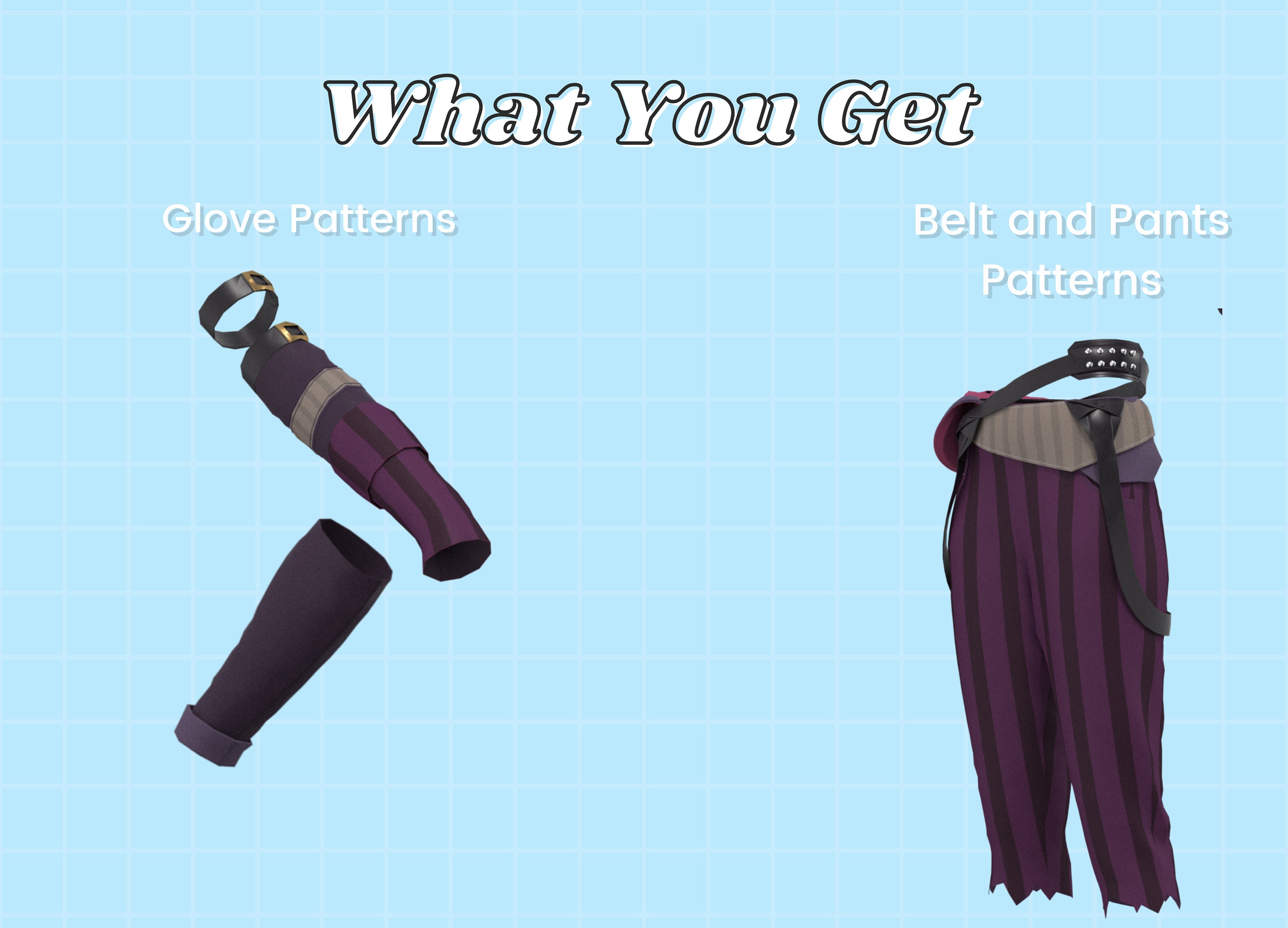 Jinx Accessories PDF Cosplay Pattern Arcane Inspired - Etsy Canada