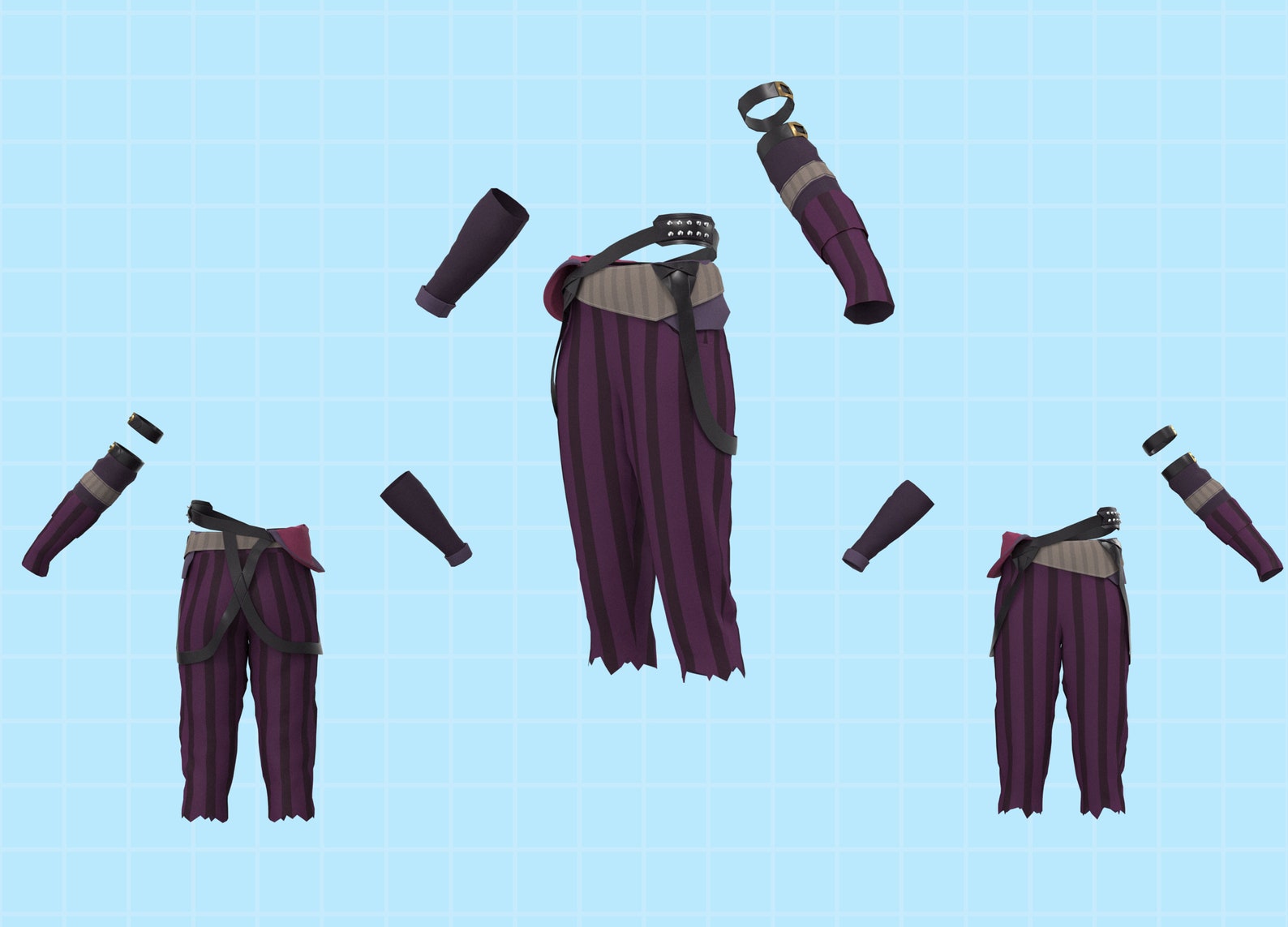 Jinx Accessories PDF Cosplay Pattern Arcane Inspired - Etsy Canada