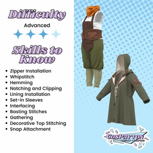 Ekko PDF Cosplay Pattern Bundle | Arcane Inspired Printable - Etsy