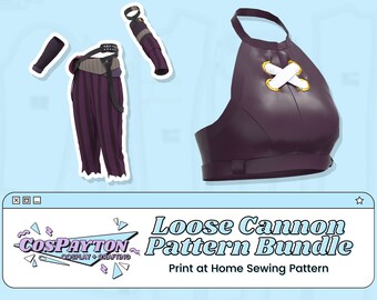 Jinx Cosplay Pants - Etsy Australia