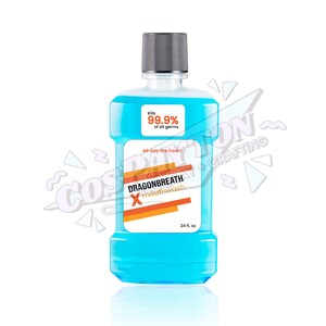 Dragonbreath Mouthwash Bottle Label Printable Template Inspired by ...