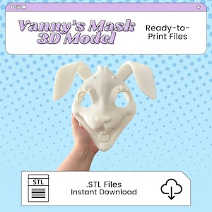 Vanny Mask 3D Print File Inspired by Five Nights at Freddy's: Security ...