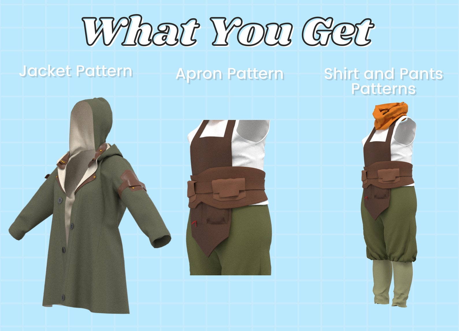 Ekko PDF Cosplay Pattern Bundle Arcane Inspired Printable - Etsy