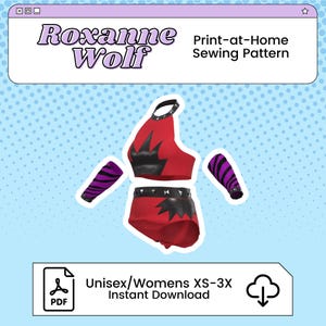 Roxy Costume Cosplay Five Nights at Freddy's - Etsy