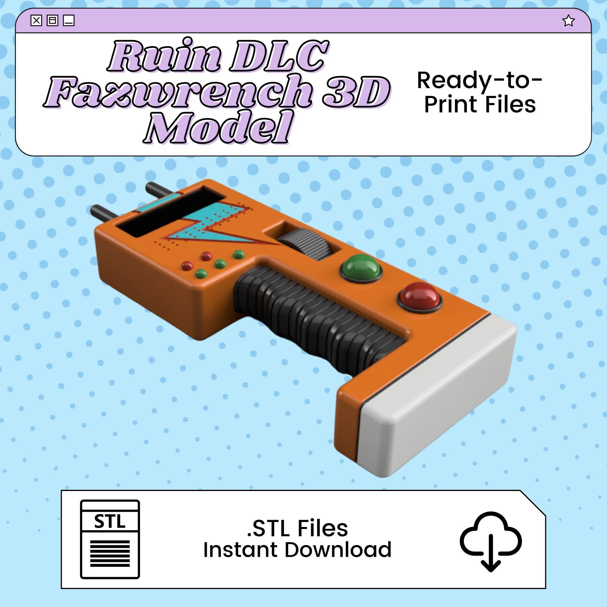 Fazwrench 3D Print File Inspired by Five Nights at Freddy's: Security ...
