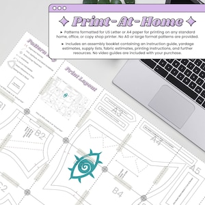 Bridget Jacket PDF Cosplay Pattern | Guilty Gear Inspired Printable ...