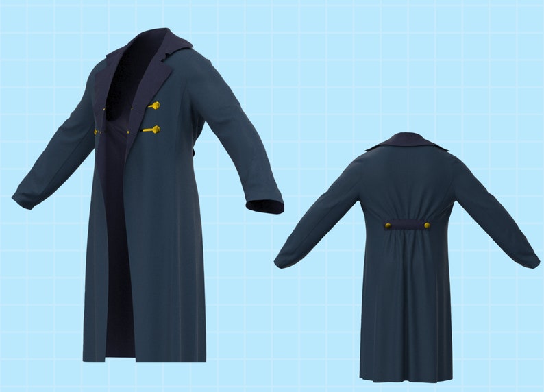 Percy Jacket Cosplay Pattern Critical Role Inspired - Etsy