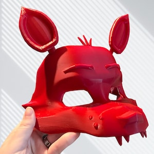 Foxy/foxybro Mask 3D Print File Inspired by Five Nights at Freddy's ...