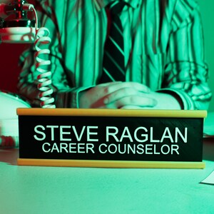 Steve Raglan Desk Plate 3D Printed Kit for Cosplay | Inspired by Five ...