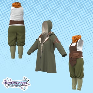 Ekko PDF Cosplay Pattern Bundle | Arcane Inspired Printable - Etsy