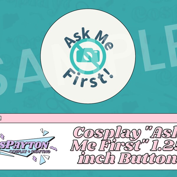 Cosplay Consent Button - Etsy