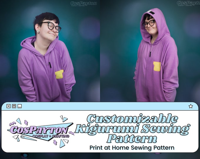 Beginner Cosplay Kigurumi Japanese Adult Animal Onesie Sewing - Etsy
