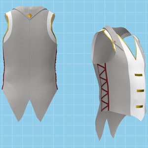 Jayce Jacket and Vest PDF Cosplay Pattern Bundle Arcane - Etsy