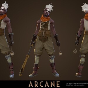 Ekko PDF Cosplay Pattern Bundle Arcane Inspired Printable - Etsy