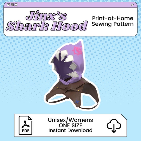 Jinx Shark Hoodie Etsy