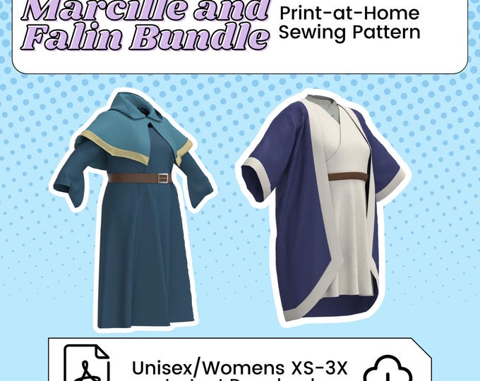 Marcille Dark Mage Hood Pattern & Tutorial (dungeon Meshi, Delicious in ...