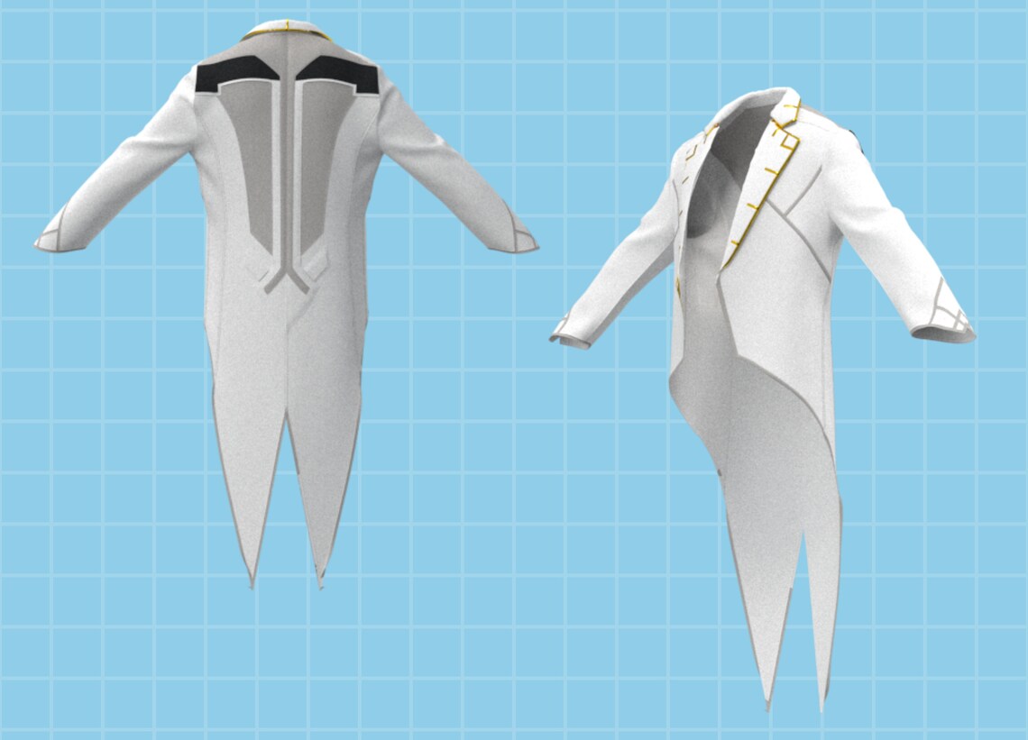 Jayce Jacket and Vest PDF Cosplay Pattern Bundle Arcane - Etsy