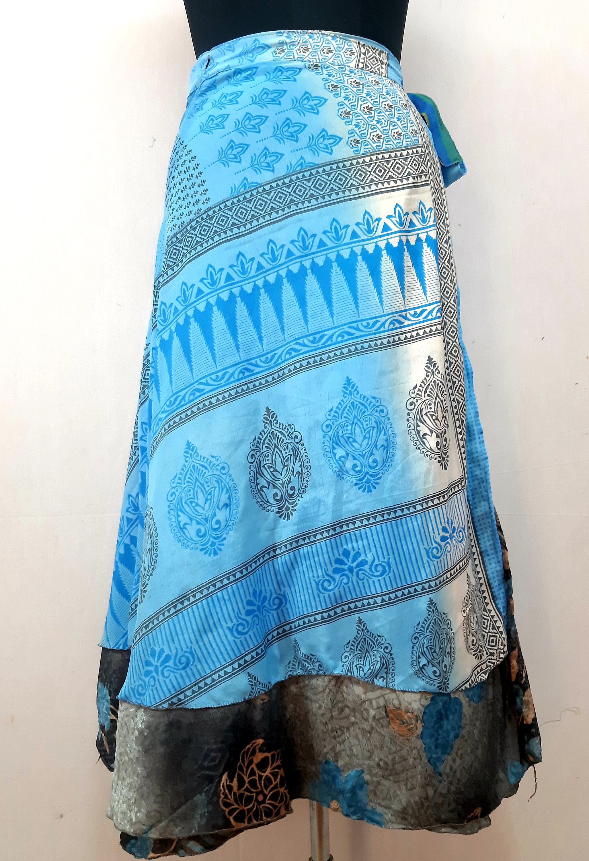 Reversible Skirts for Her Silk Fabric Dress Women Minimal Dress ...