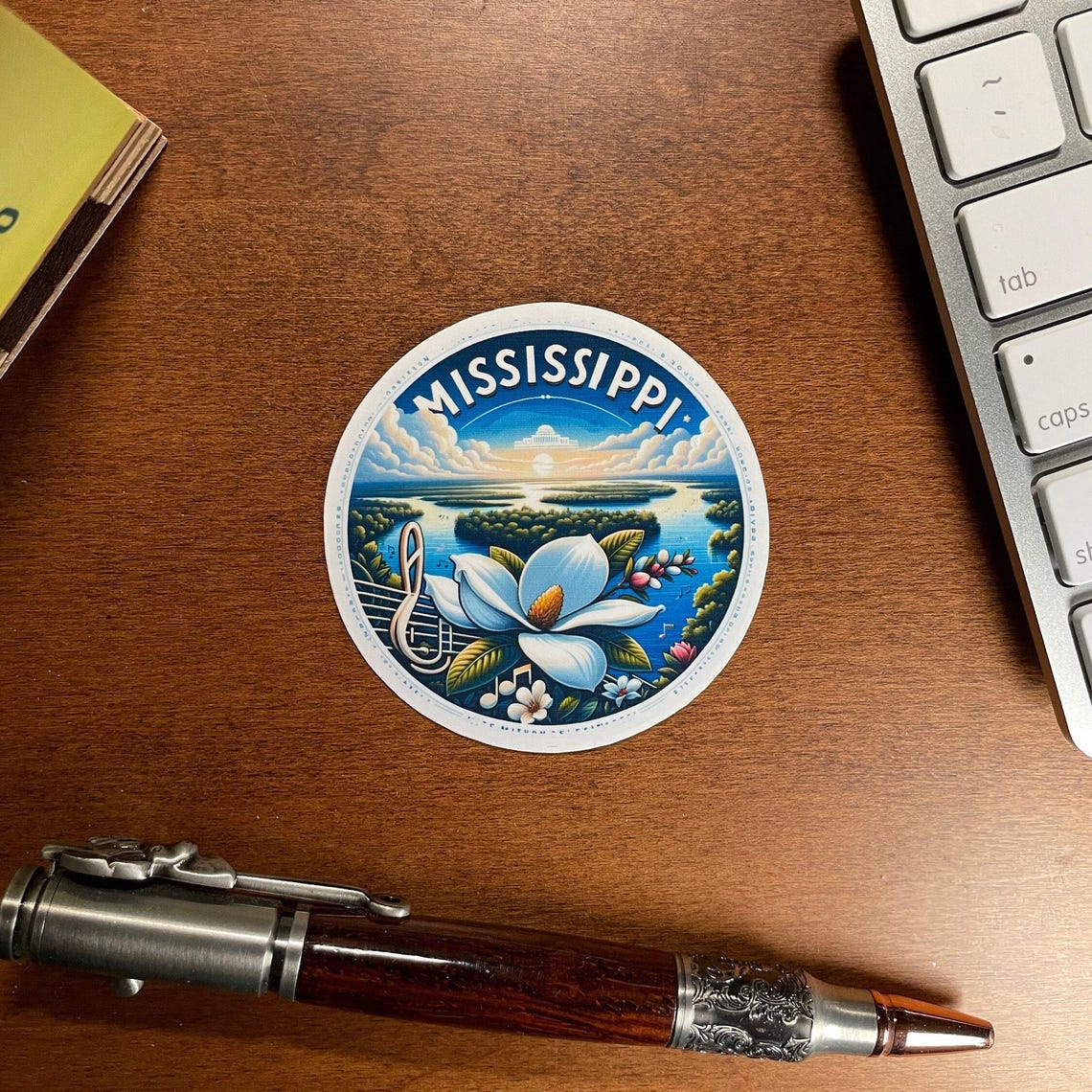 Mississippi, Stickers, Weatherproof Sticker, Travel Journal, Suitcase ...