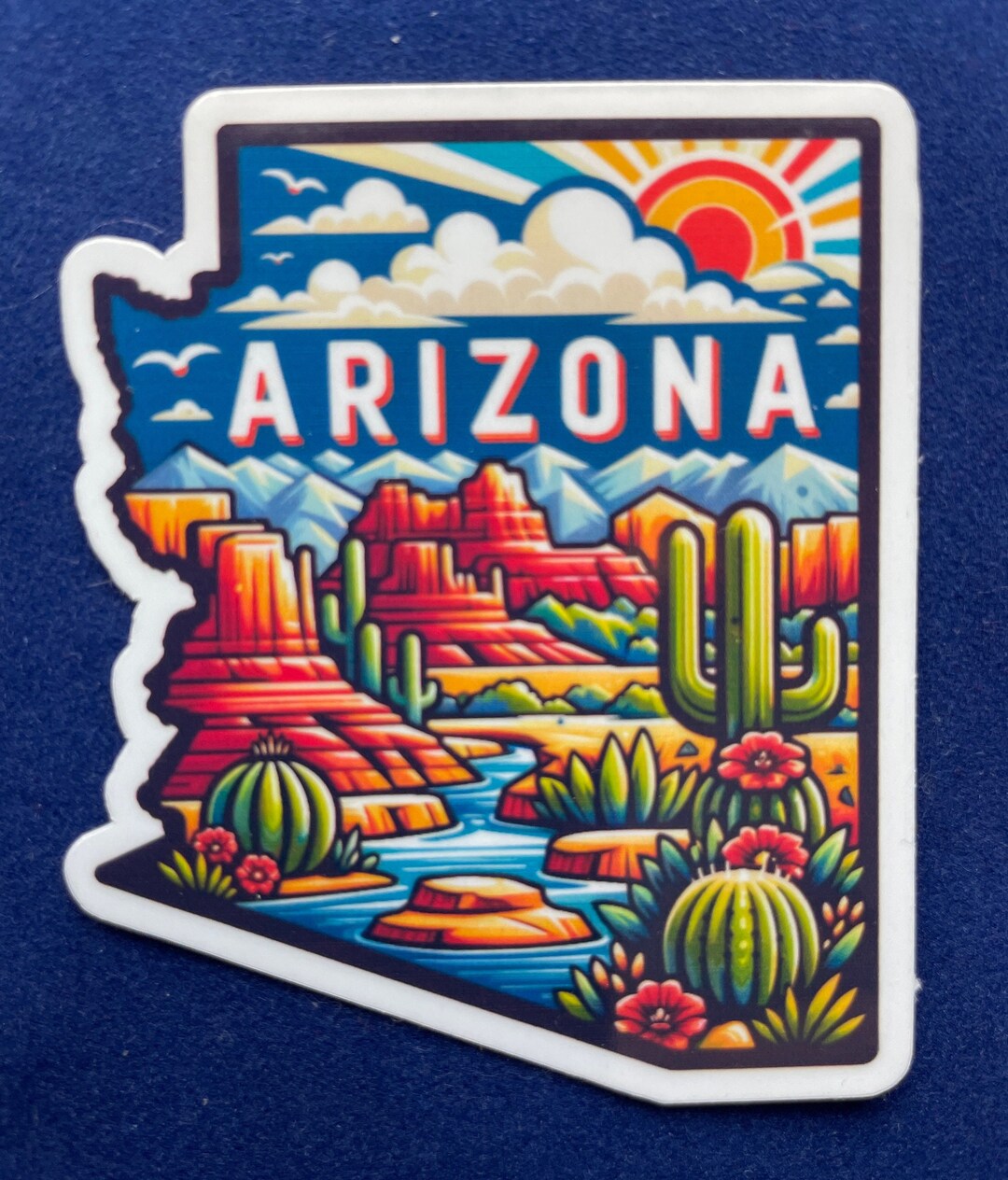 Arizona | Arizona Travel | Travel Decal | Waterproof Sticker | Arizona ...